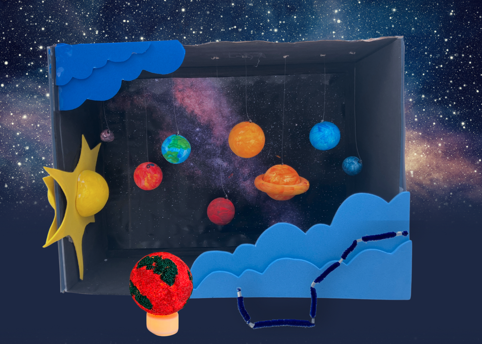 DIY Solar System Discovery Kit – Educational Space Craft for Kid